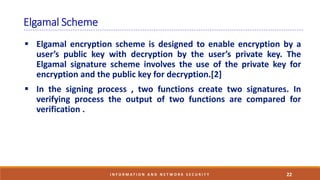 CMACs and MACS based on block ciphers, Digital signature | PPTX