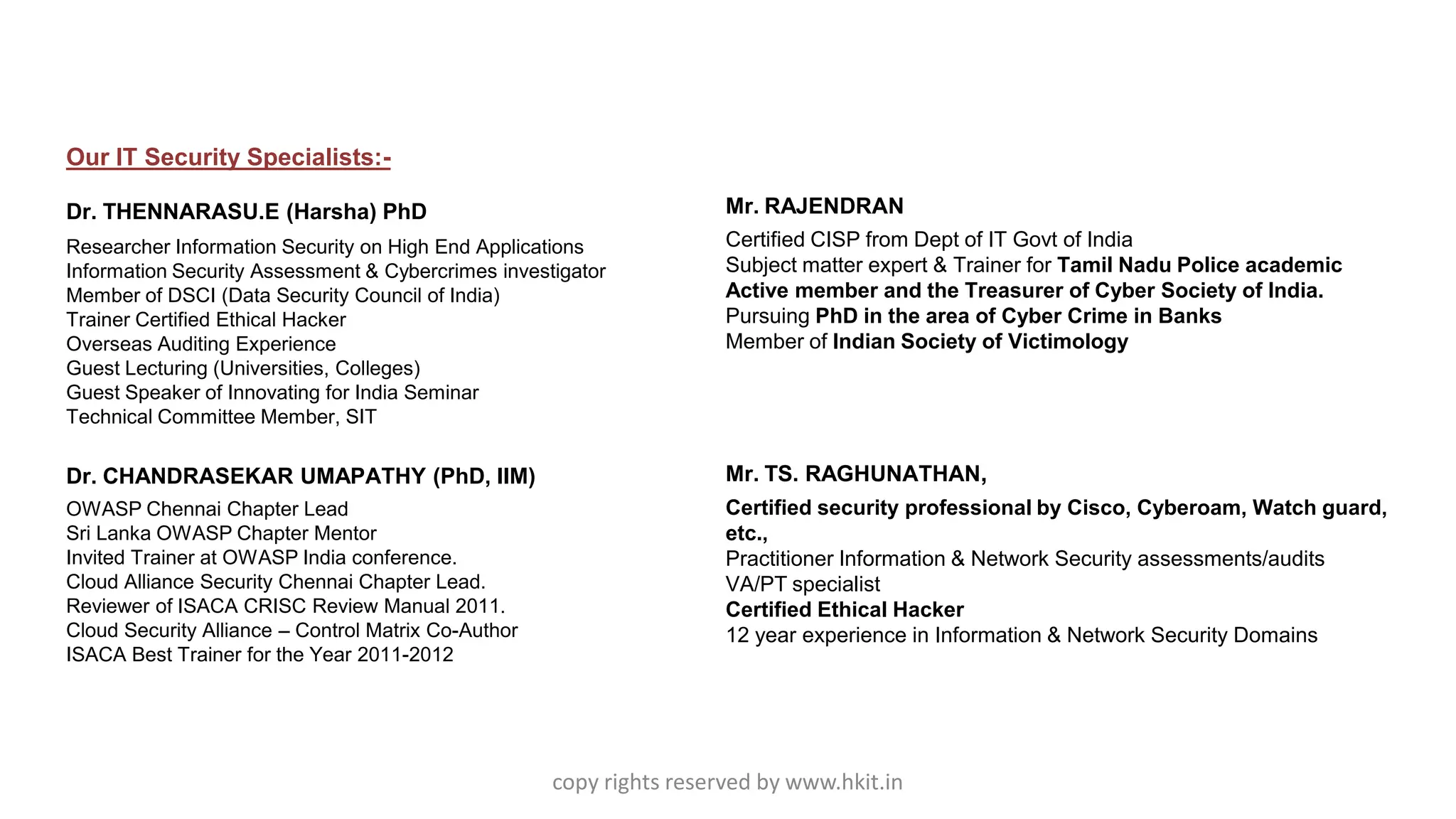 Information security holistic approach-hkit | PPSX