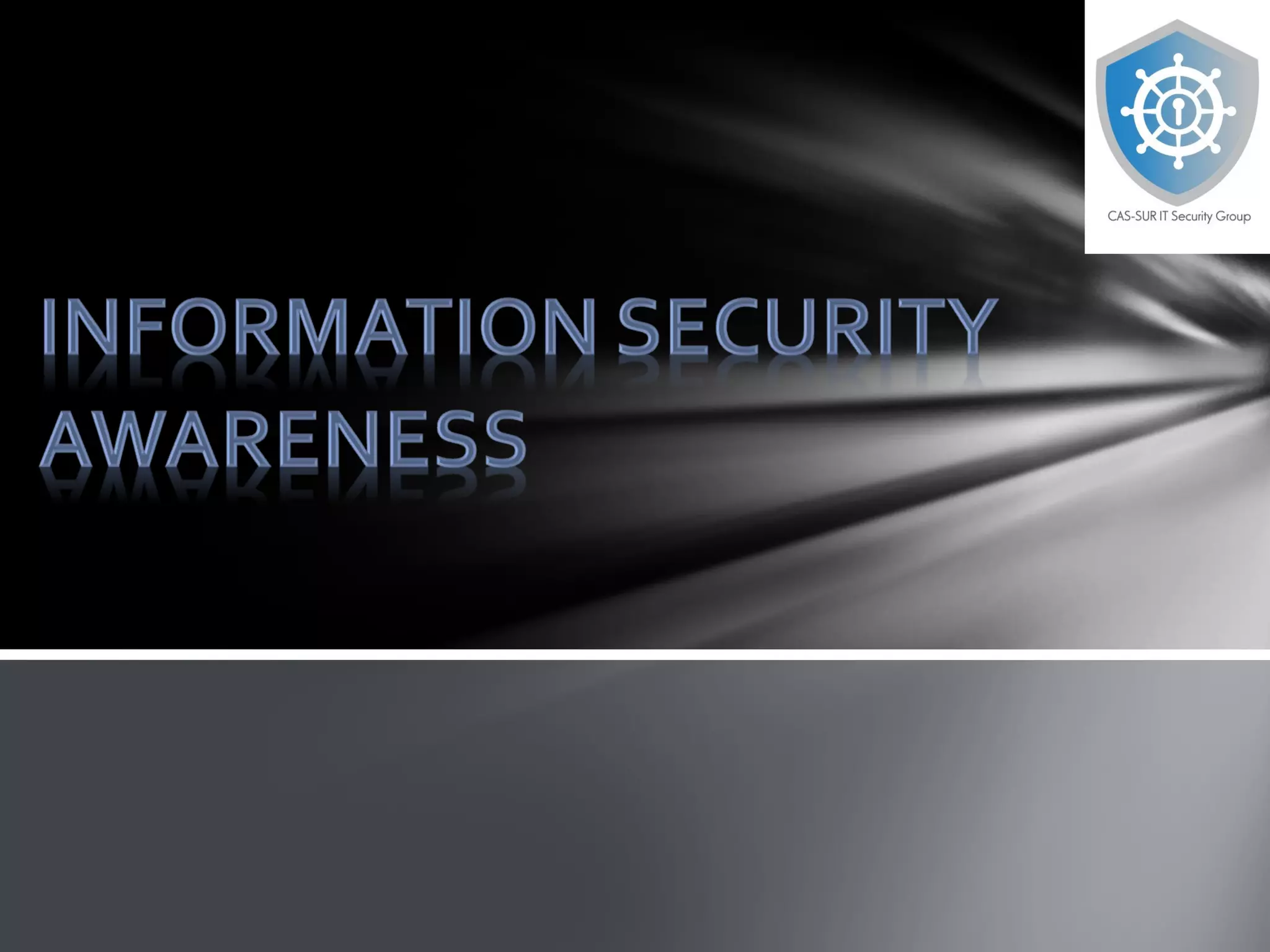 Information security awareness | PPT