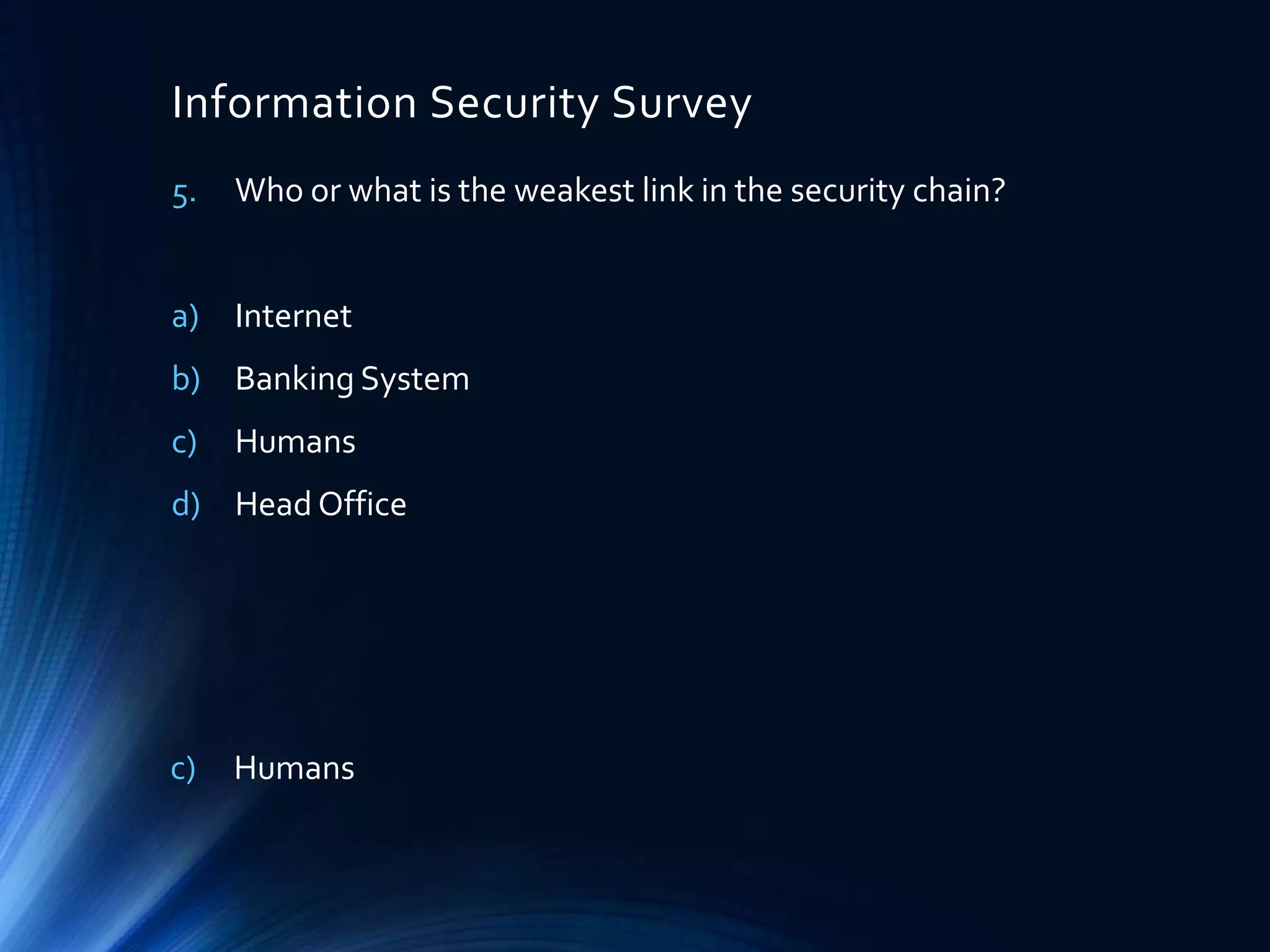 Information security awareness training | PPTX