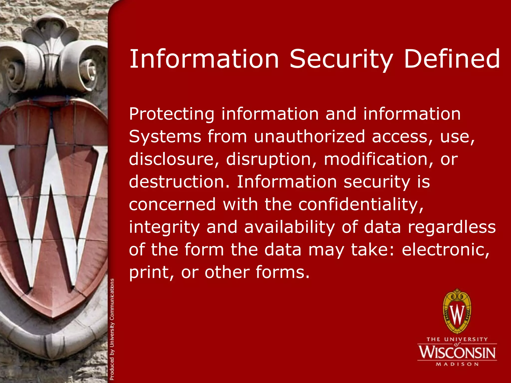 Information Security Background | PPT
