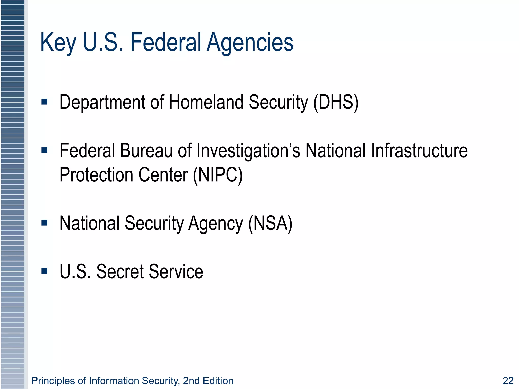 Legal, Ethical and professional issues in Information Security | PPT