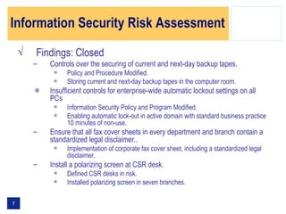 Information Security Committee Presentation Sample | PDF