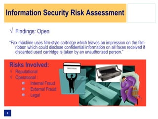 Information Security Committee Presentation Sample | PDF