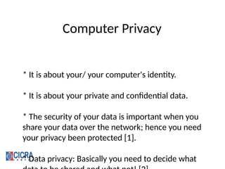 Information Security and Forensics | PDF