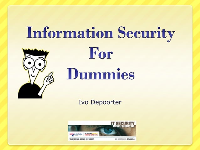 Information security for dummies | PDF