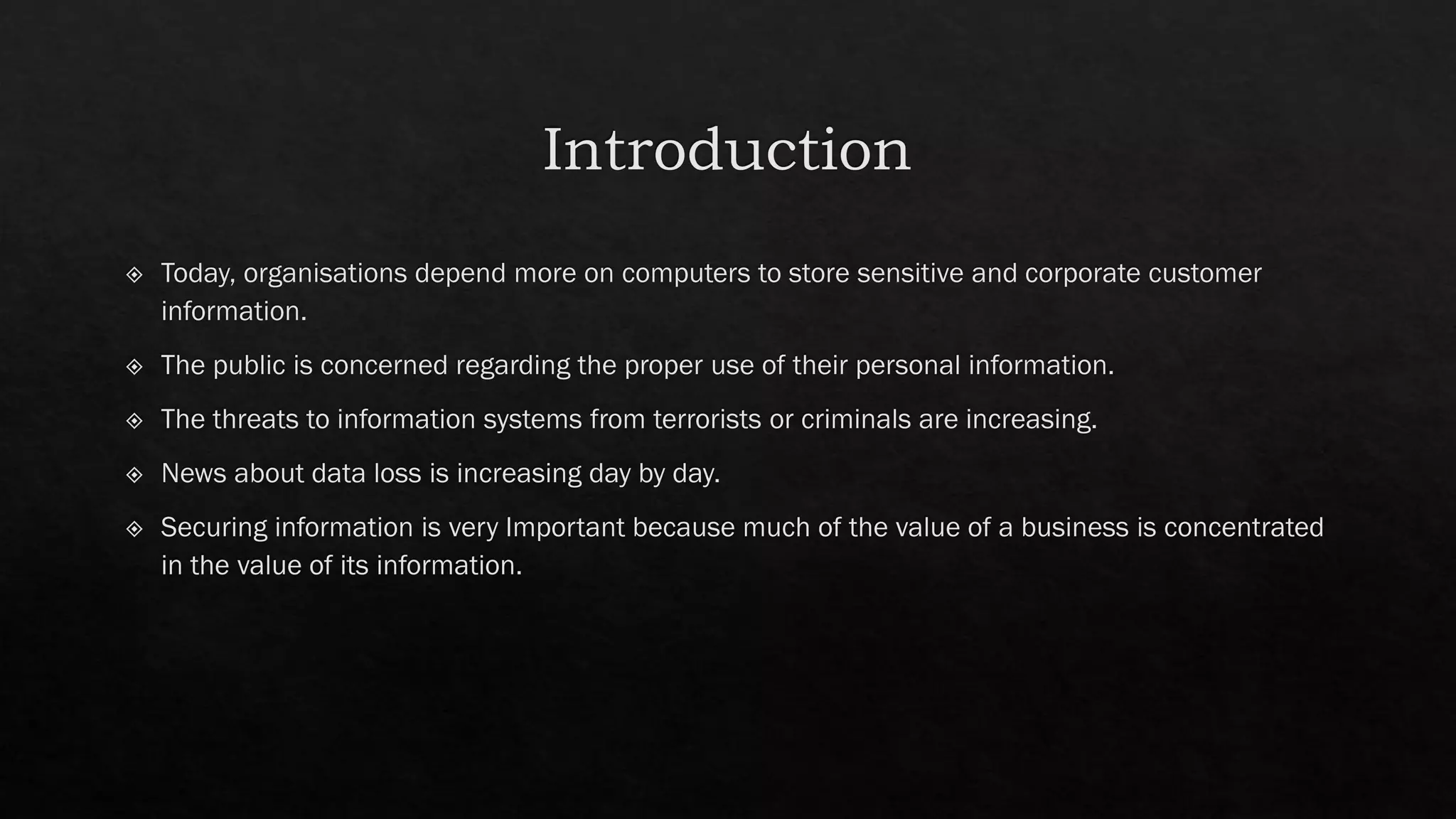 Information security fundamentals mod1-1 | PPT