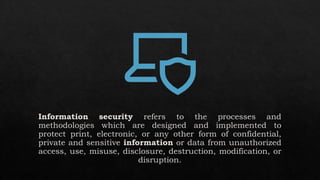 Information security fundamentals mod1-1 | PPT