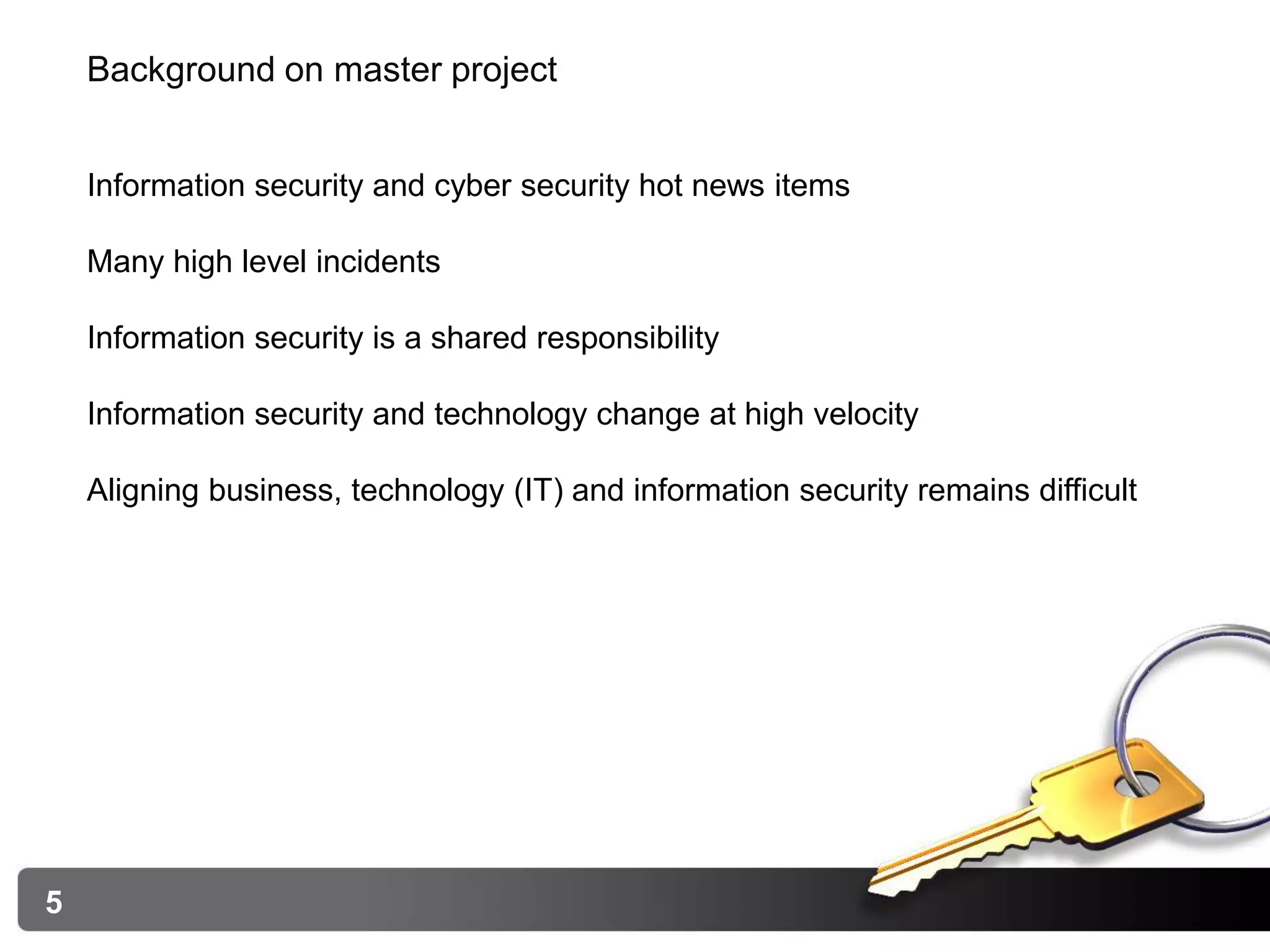 Information security governance | PPTX