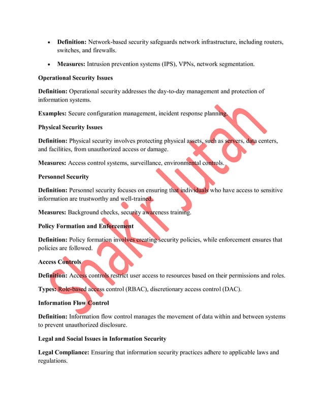 Information Security Imp +Past Paper.pdf
