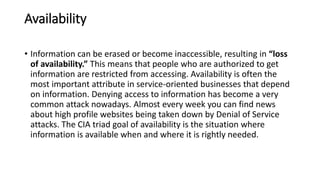 Information security ist lecture | PPT