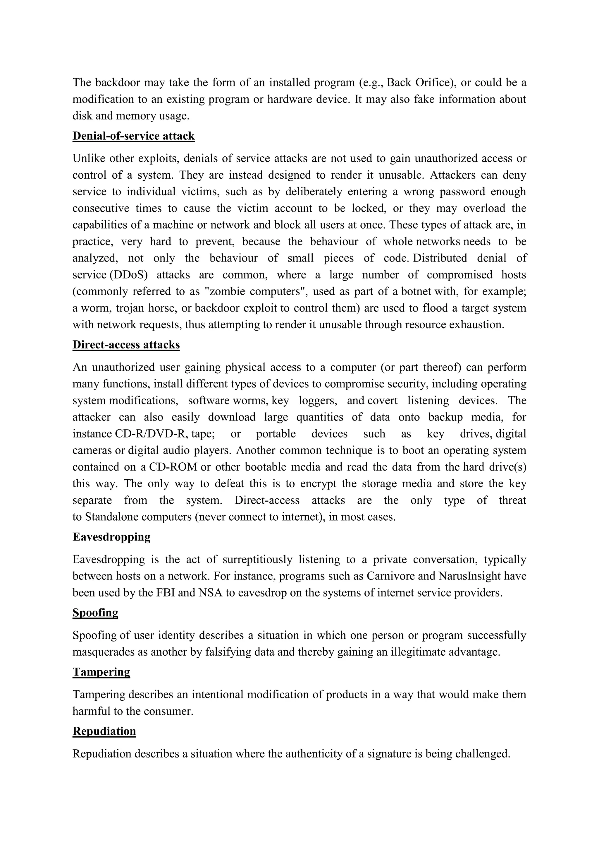 Information Security Lecture Notes Pdf Computing Technology And Computing