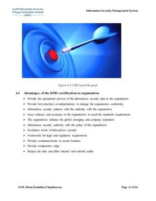 Information security management iso27001 | DOCX