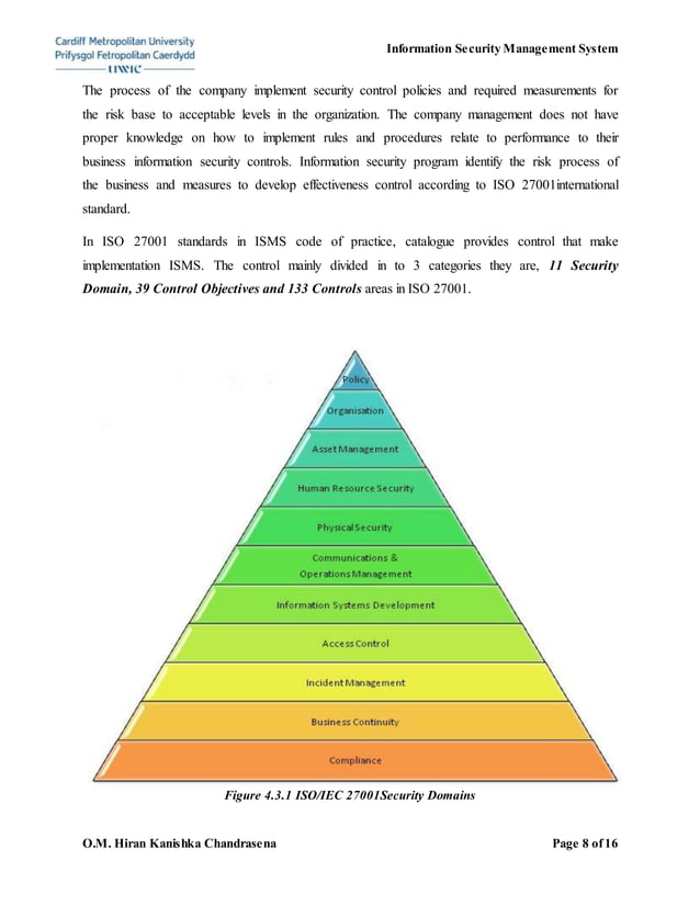 Information security management iso27001 | PDF