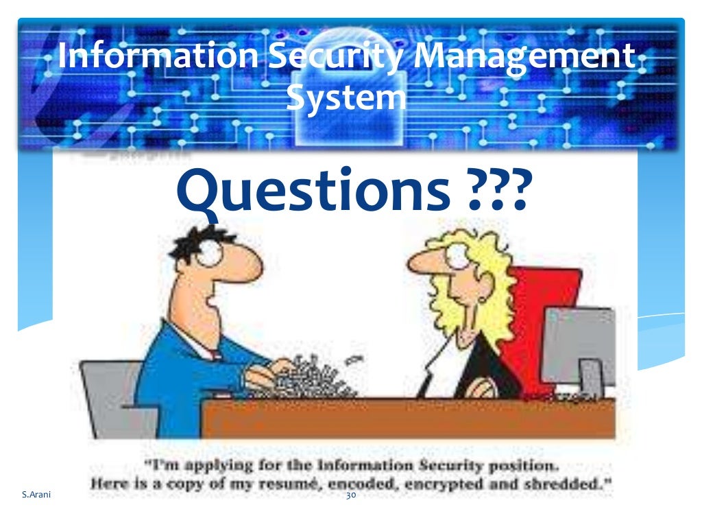 Information Security Management System