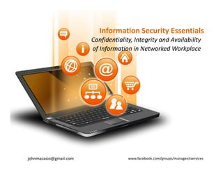 Information Security at the Workplace | PPT
