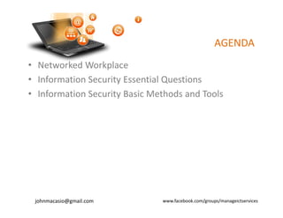 Information Security at the Workplace | PPT