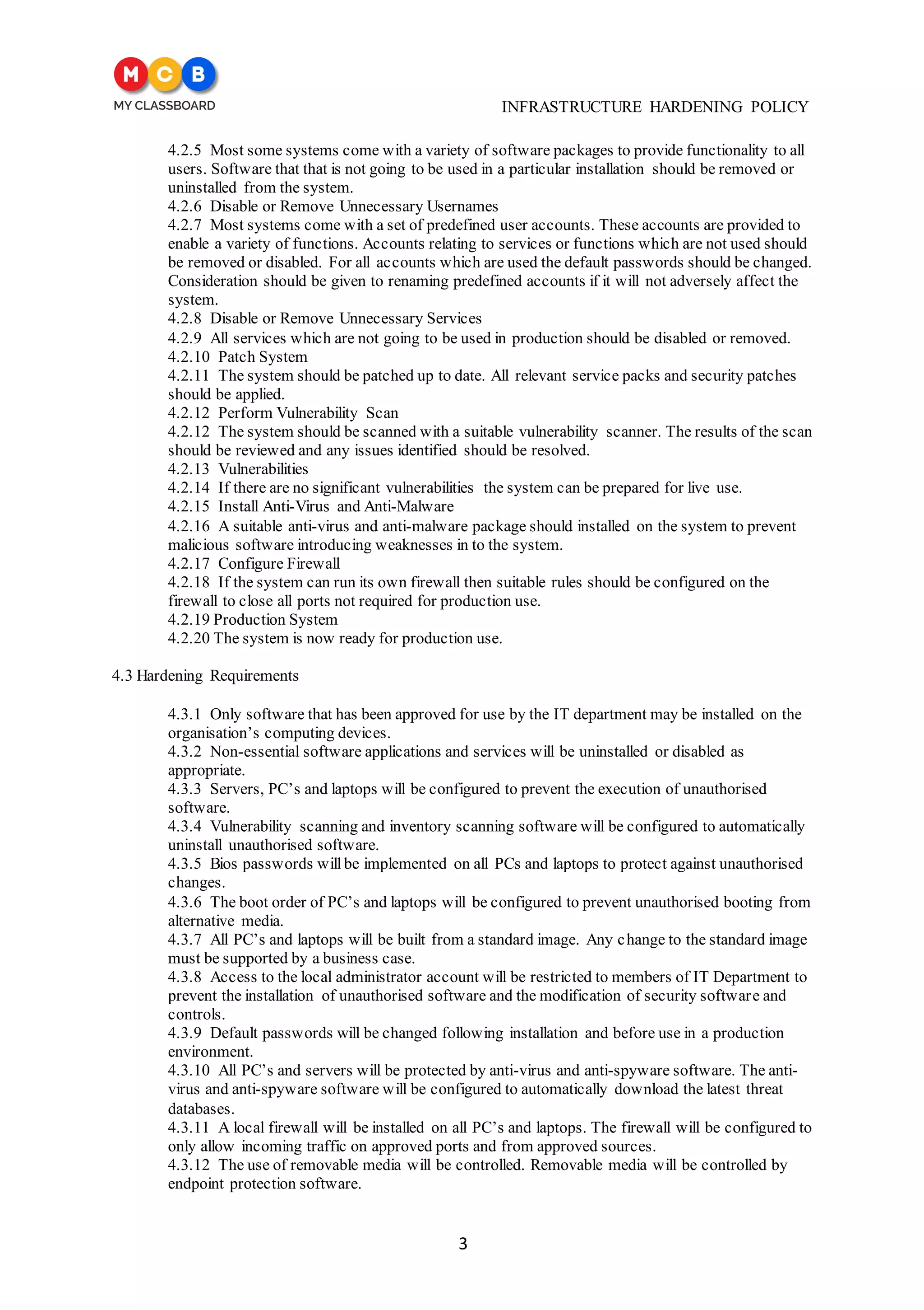 Information security policy | PDF