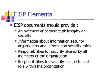 Information security policy_2011 | PPT