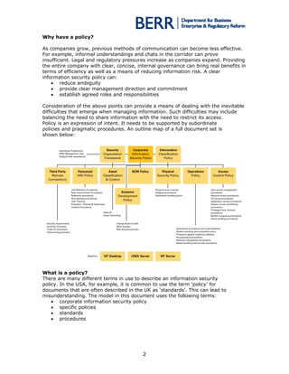 Information security policy how to writing | PDF
