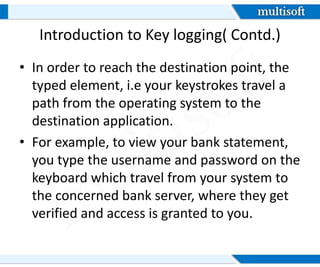 Ways to protect From Keyloggers! | PPT