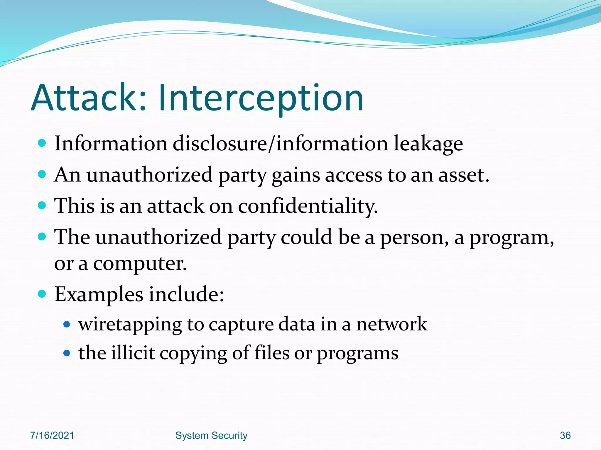 Information security and Attacks | PPT