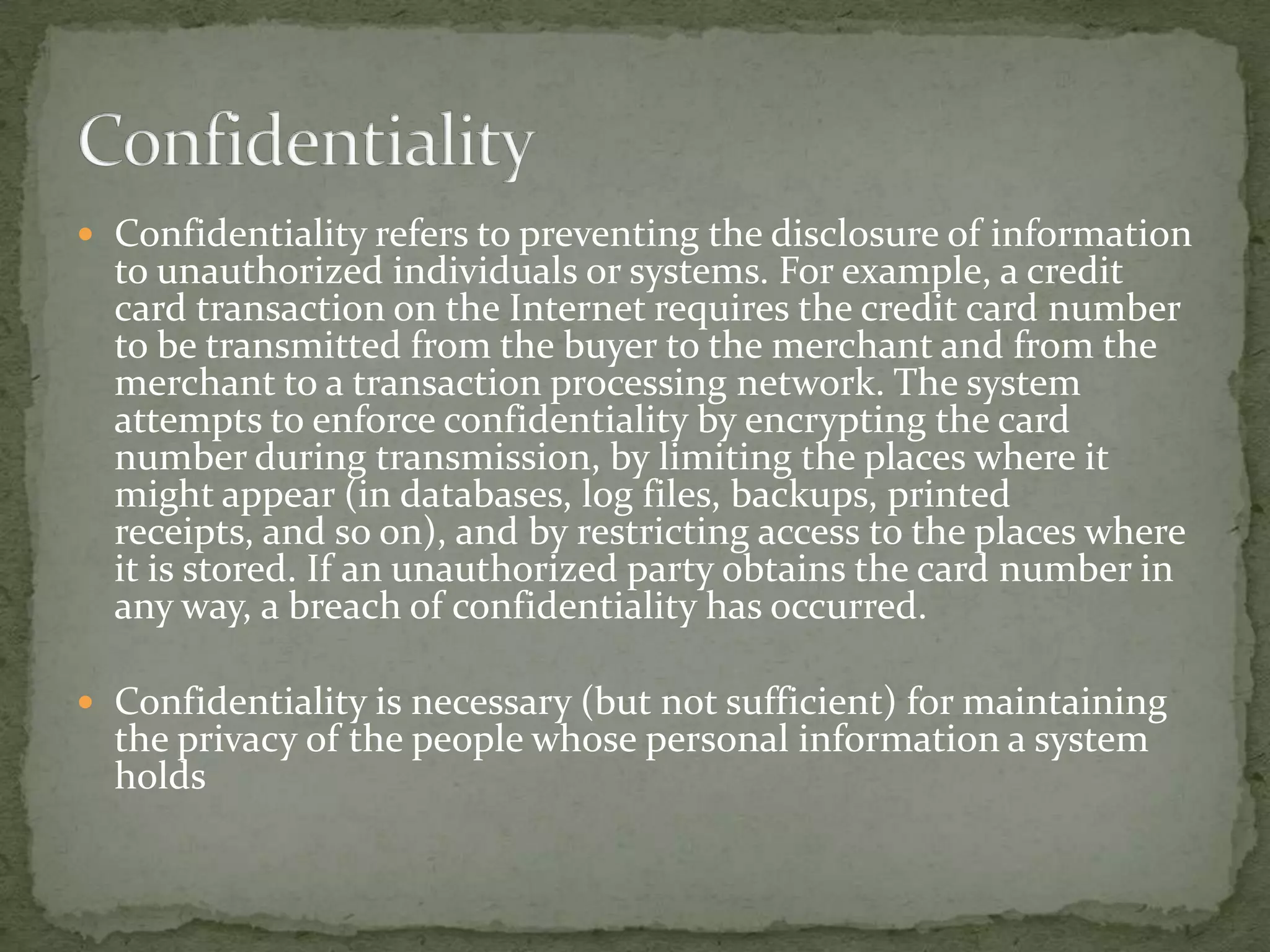 Information Security Principles Ppt