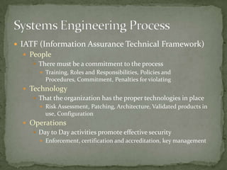Information security principles | PPTX