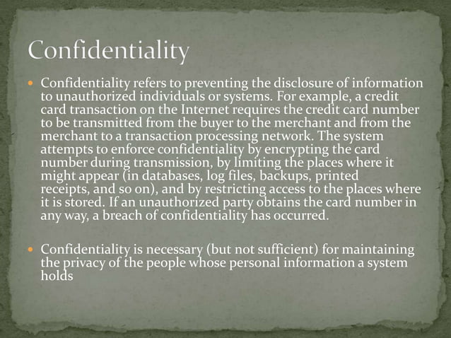 Information security principles | PPT