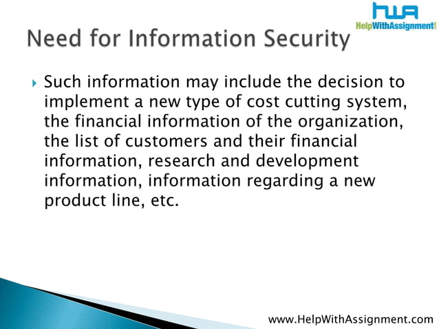 Information security principles an understanding | PPTX | Information ...