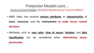 Information Security (Protection Model _ Access Control ).pdf