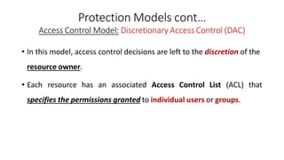 Information Security (Protection Model _ Access Control ).pdf