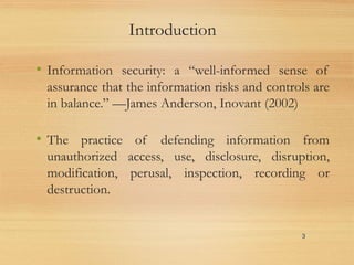 Information security | PPT