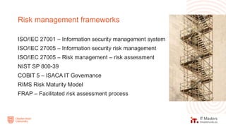 Information Security Risk Management and Compliance.pptx