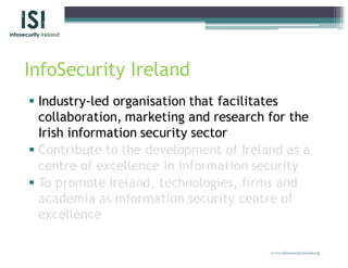 Information Security Development in Ireland | PDF