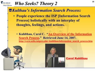 Information seeking | PPTX