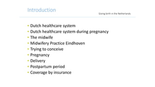 Childbirth in the Netherlands - Midwifery Practice Eindhoven | PPTX