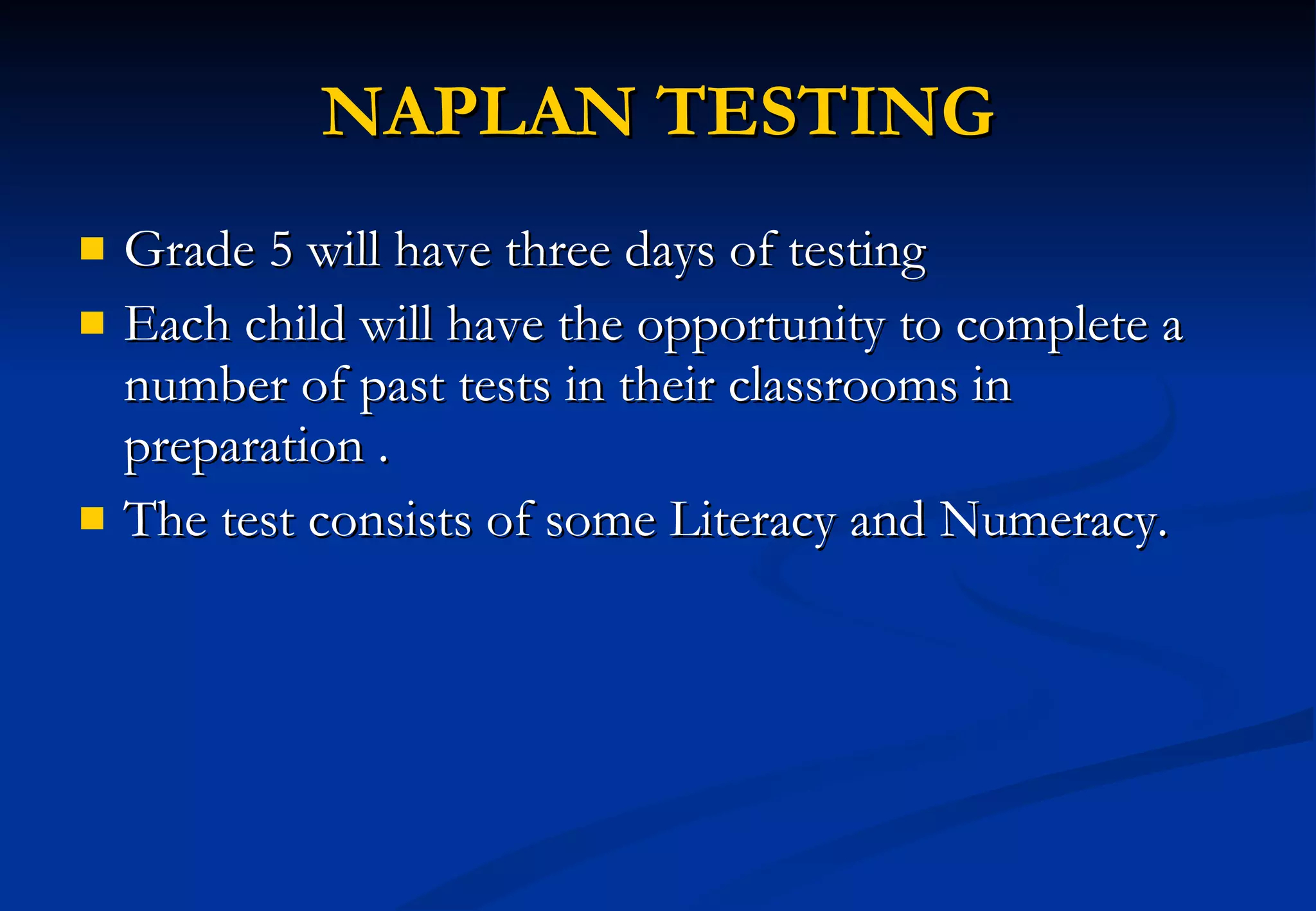 Information session odd year | PPT