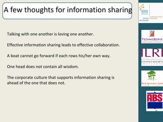 Information sharing final | PPT
