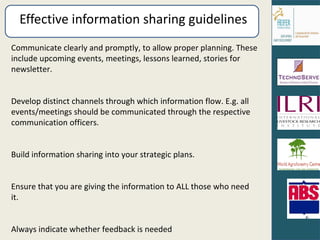 Information sharing final | PPT