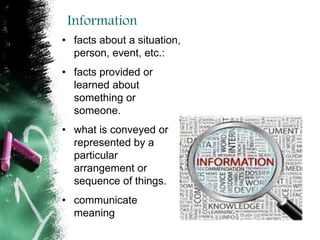 Information society | PPTX