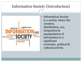 Information society | PPTX