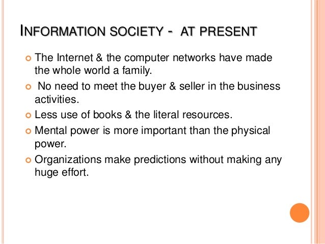 Information society (2)