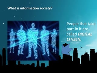 Information society | PPT