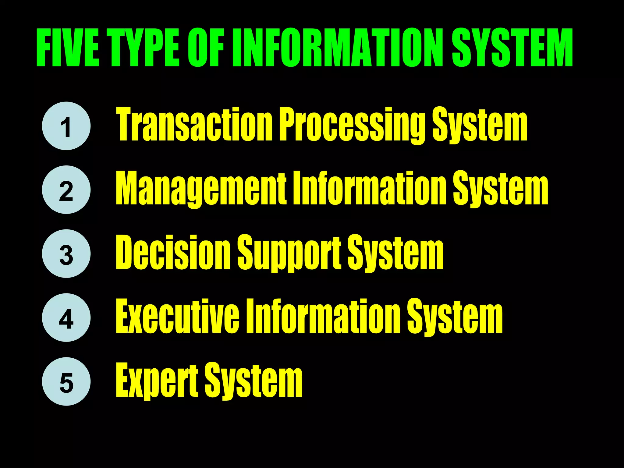 Information system | PPT