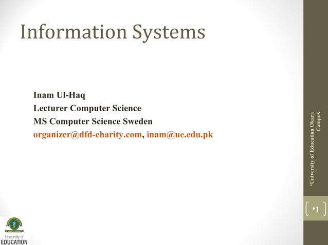 Information system | PPT