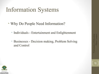 Information system | PPT