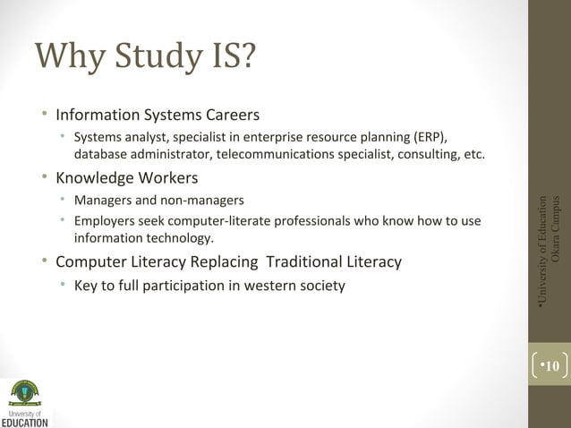 Lecture 2: Information system | PPT