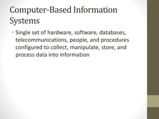 Information system | PPTX