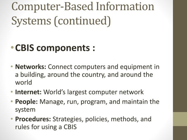 Information system | PPT